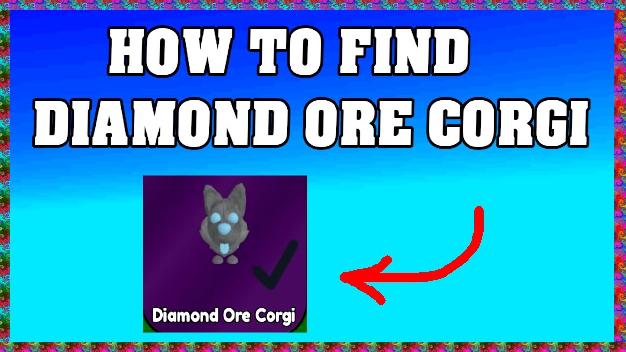 How To Find DIAMOND ORE CORGI in FIND THE CORGIS ROBLOX 🐶 - YouTube
