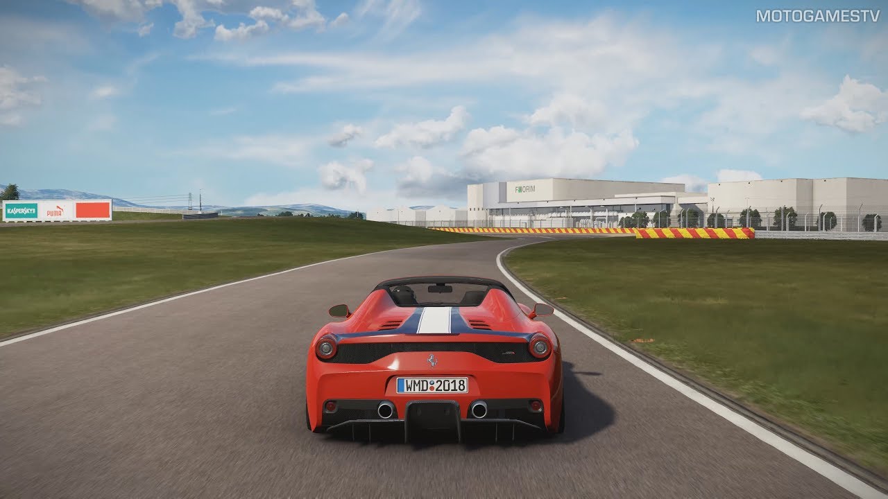 Project CARS 2 - 2015 Ferrari 458 Speciale Aperta at Fiorano - YouTube