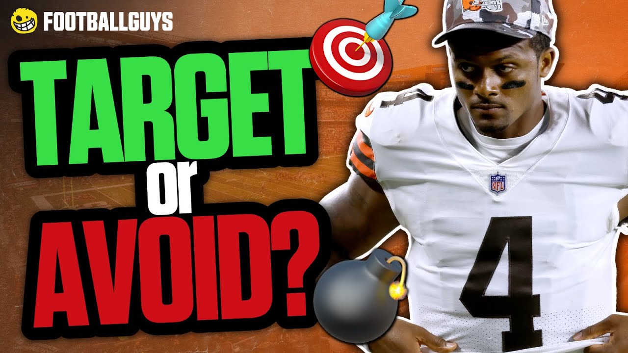 🎯 QBs to TARGET or AVOID with JJ Zachariason || Fantasy Football 2023 ...
