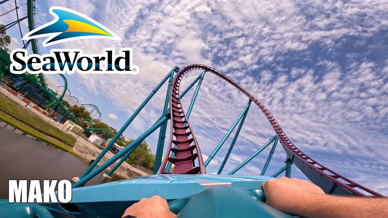 Mako on-ride POV - SeaWorld Orlando - YouTube