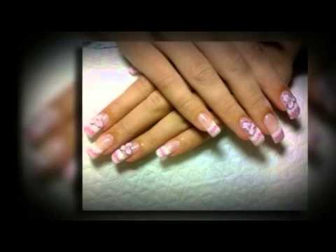 Nail Art Ring Finger Different Color - YouTube