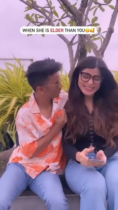 When She Is Elder Than You 🤭😍 Beingsuku Youtube Funny Youtubeshorts