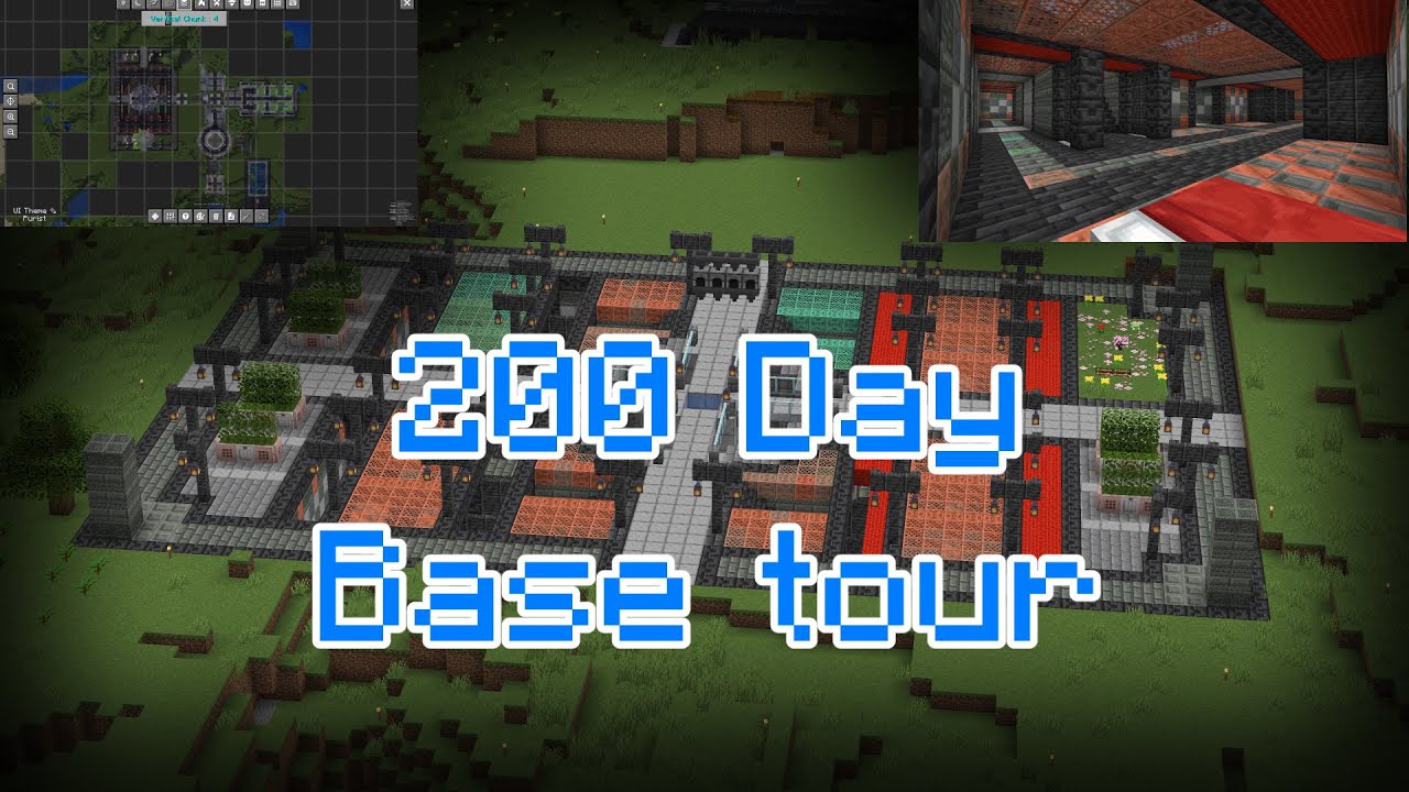 Day 200 MC base tour | Minecraft - YouTube