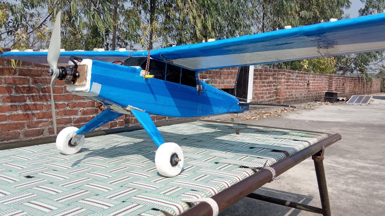 DIY How To Make RC Plane Body - YouTube