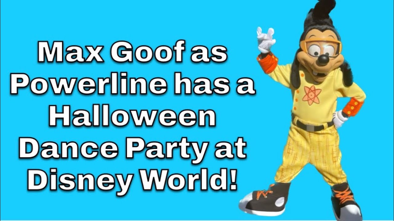 Max Goof as Powerline Dance Party at Disney World! - YouTube