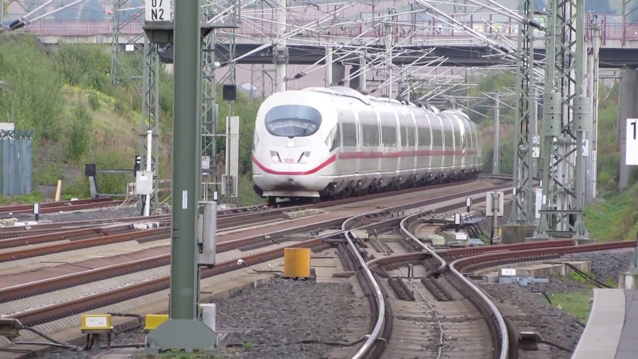 German Trains DB Deutesch Bahn - YouTube