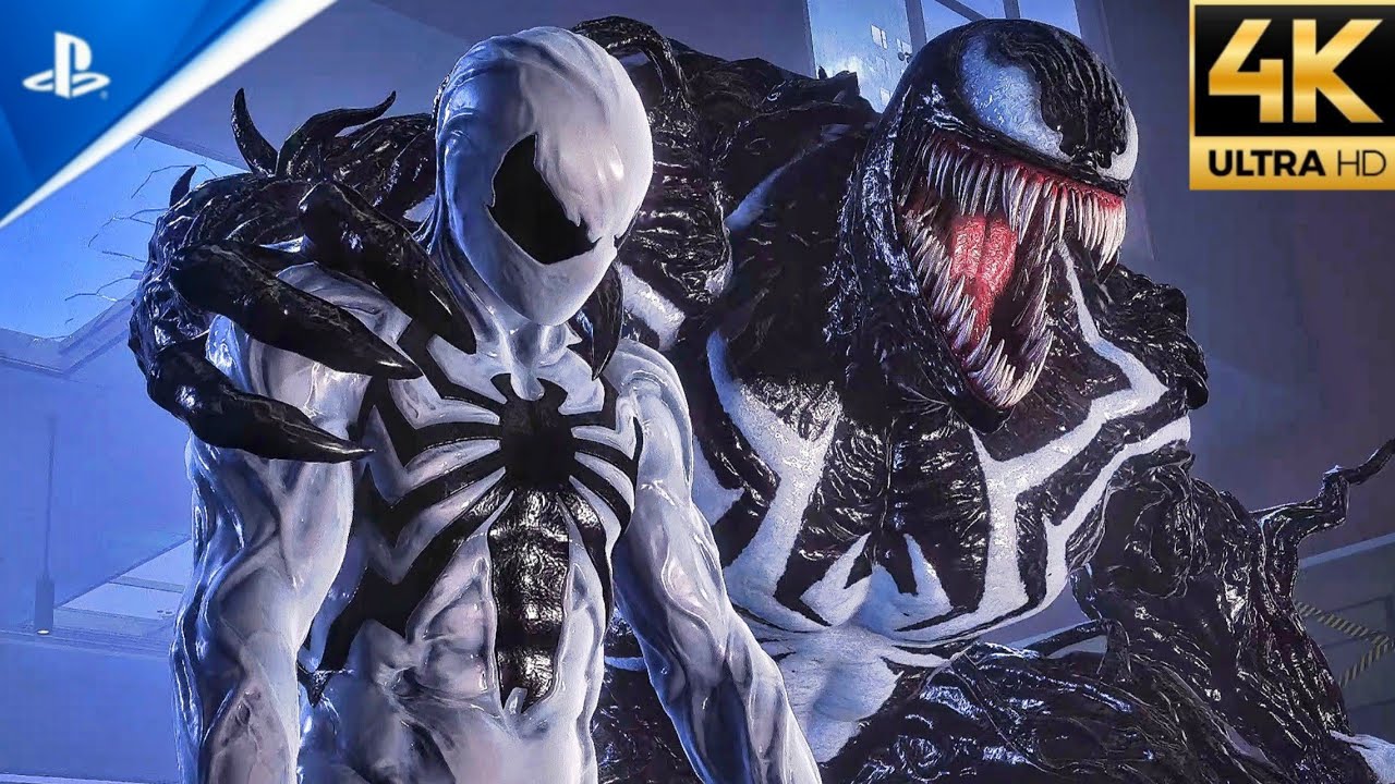 White Symbiote Suit vs Venom Boss Fight (Ultimate Difficulty) - Spider ...