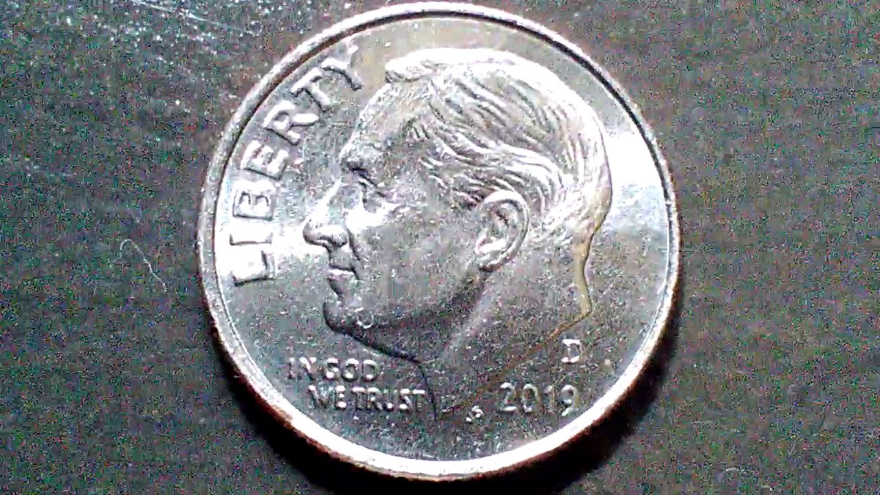 2019 Roosevelt dime USA coins - YouTube