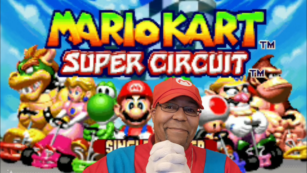 IT'S MARIO KART SUPER CIRCUIT MUSHROOM CUP ON NINTENDO SWITCH ON THE ...