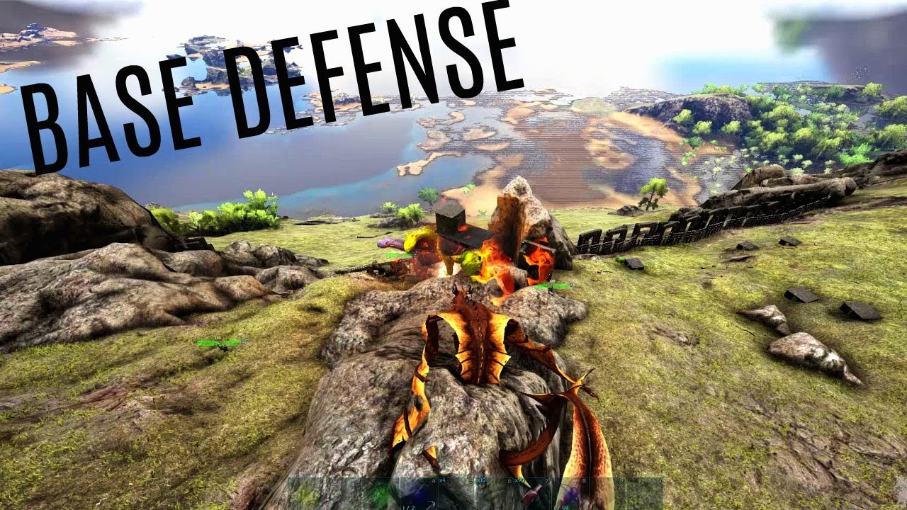 WELCOME BACK BASE DEFENSE! - Official PVP - ARK Survival - YouTube