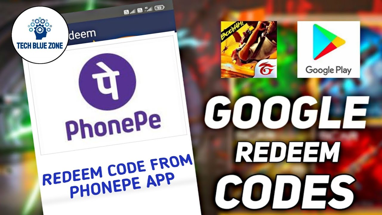 How to make Redeem Code from Phonepe app | Redeem code | Tech blue zone ...