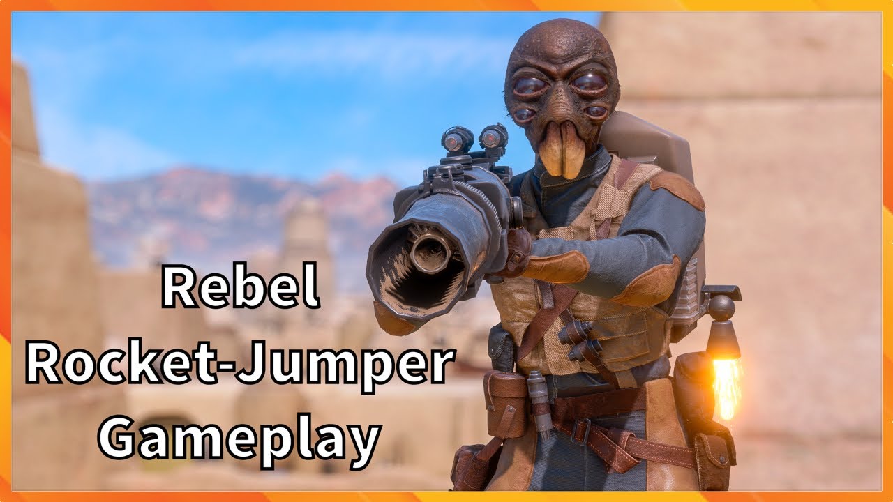 Rebel Rocket-Jumper Gameplay Star Wars Battlefront 2 Gameplay Rework ...