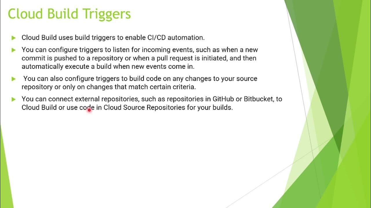 Working With Cloud Build Triggers in Google Cloud (GCP) - YouTube