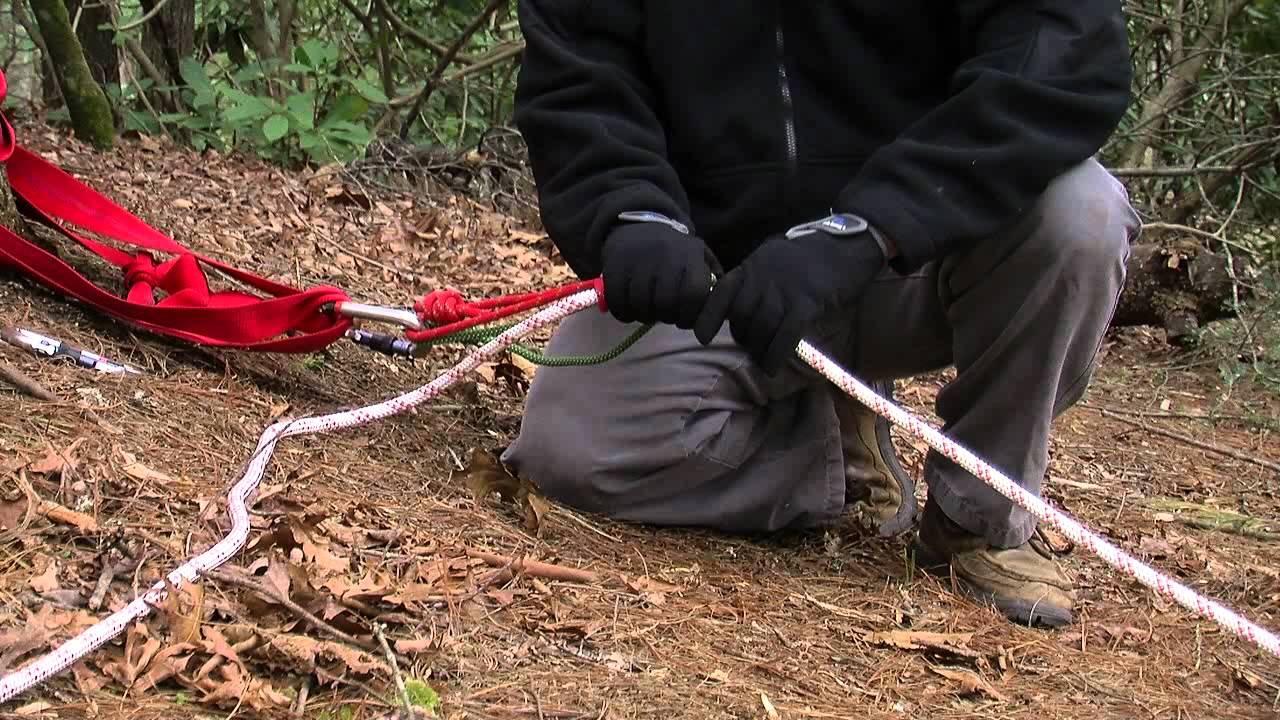 Friction Device on Belay Rope - YouTube