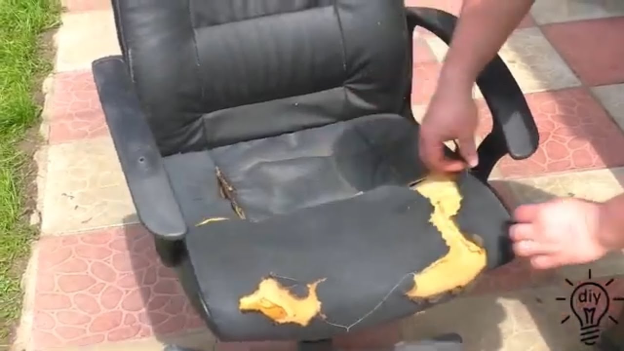 Revive Your Old Office Chair | Easy Repair Tutorial - YouTube