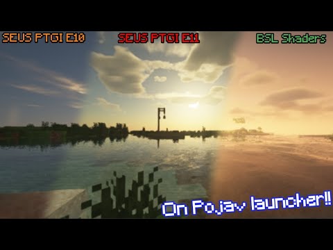 My Favorite Shaders On Pojav Launcher!! - YouTube