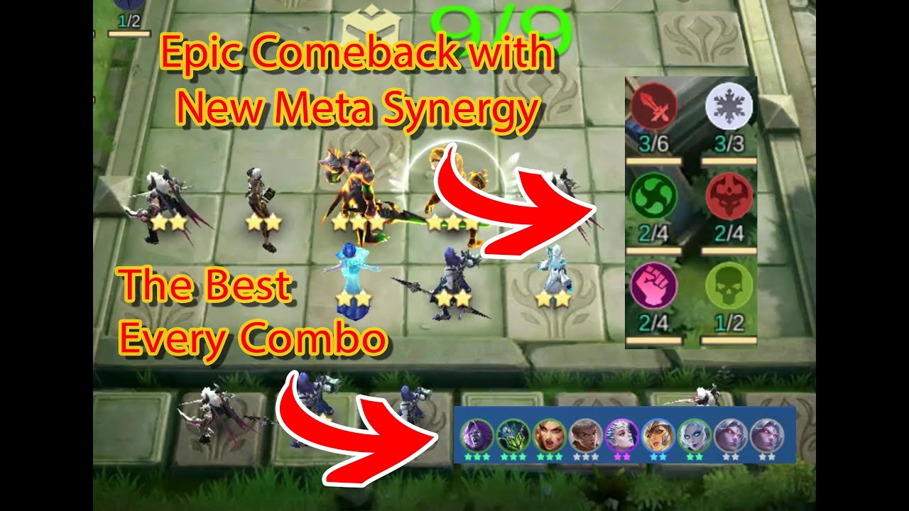 Epic Comeback with New Meta Synergy | Magic Chess Indonesian - YouTube