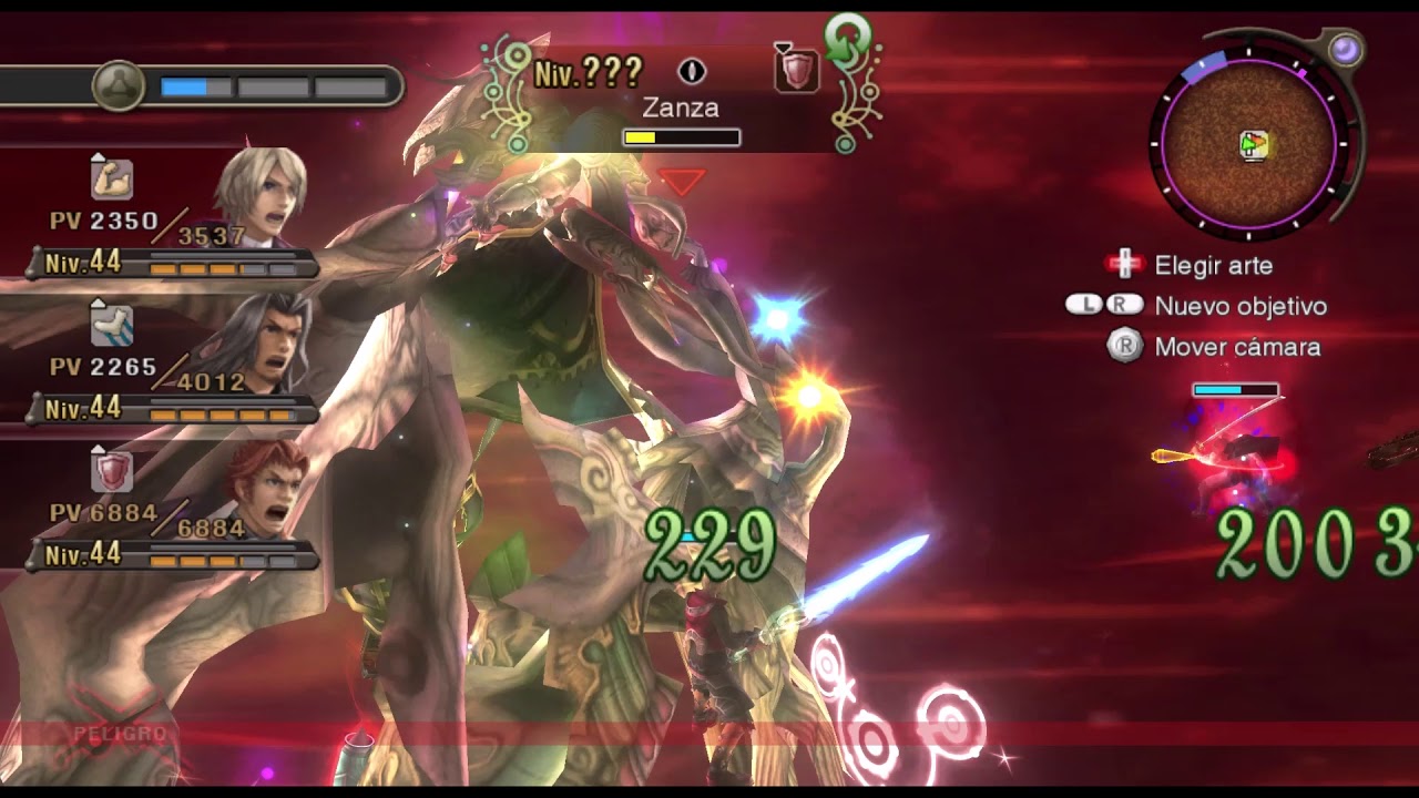 Xenoblade Chronicles Low Level Run - Zanza (3) Final Boss | Level 44 ...