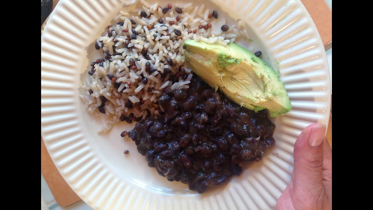 Caribbean Black Beans Recipe - EcoRico TV - YouTube