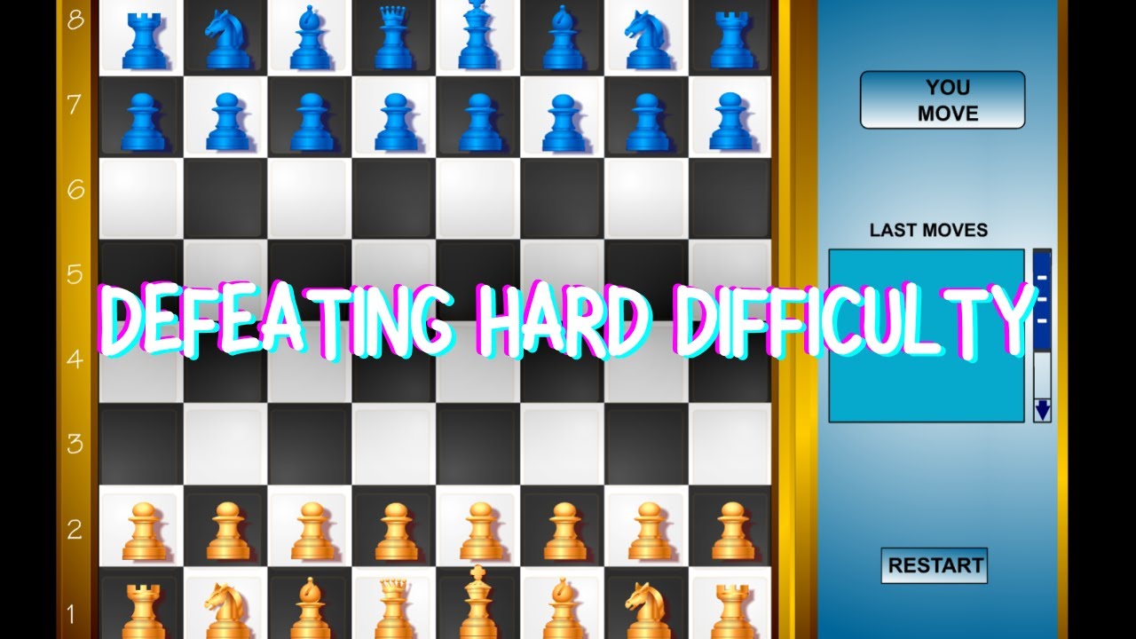 Defeating Hard Chess Computer on Chess Flash [PC] - YouTube