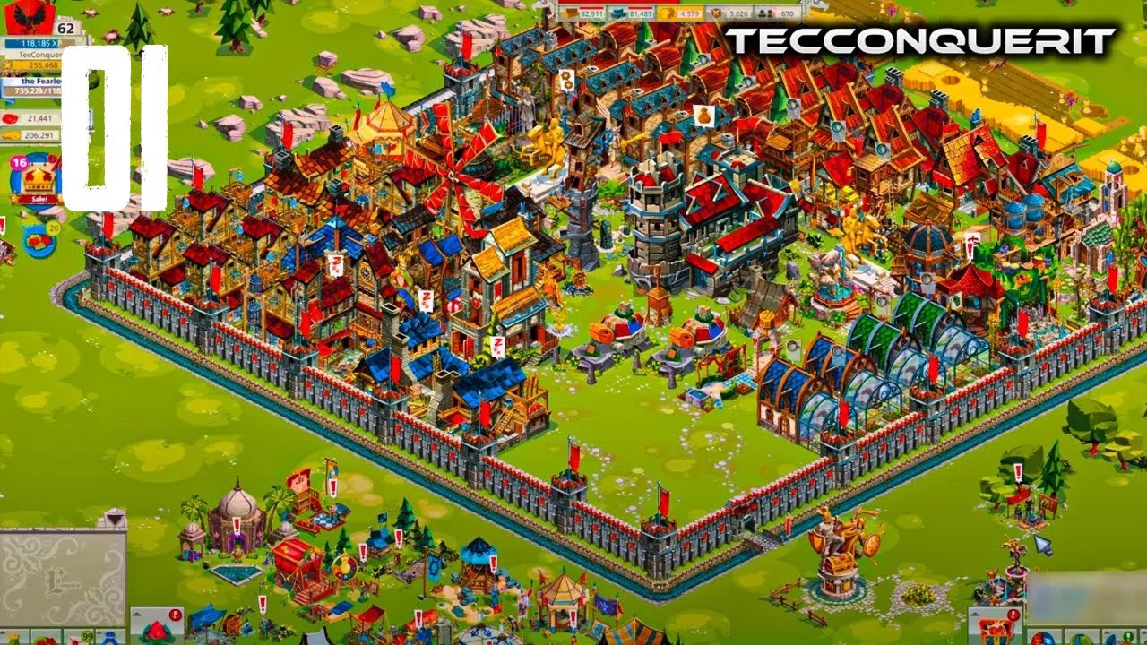 Goodgame Empire Full Gameplay from level 0 to 63 & Story Gameplay Part 1 - YouTube