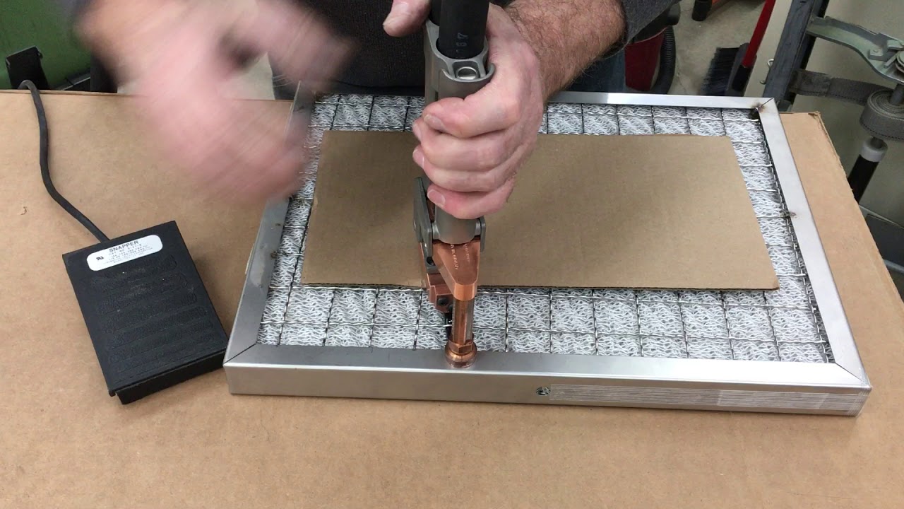 Filter Grid Welding - YouTube