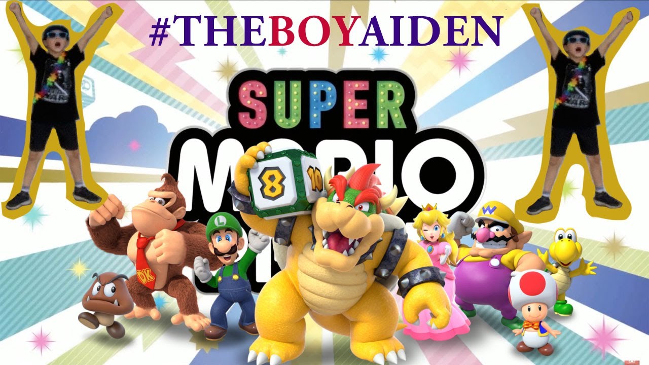 Aiden's Arcade Academy - Super Mario Party - YouTube