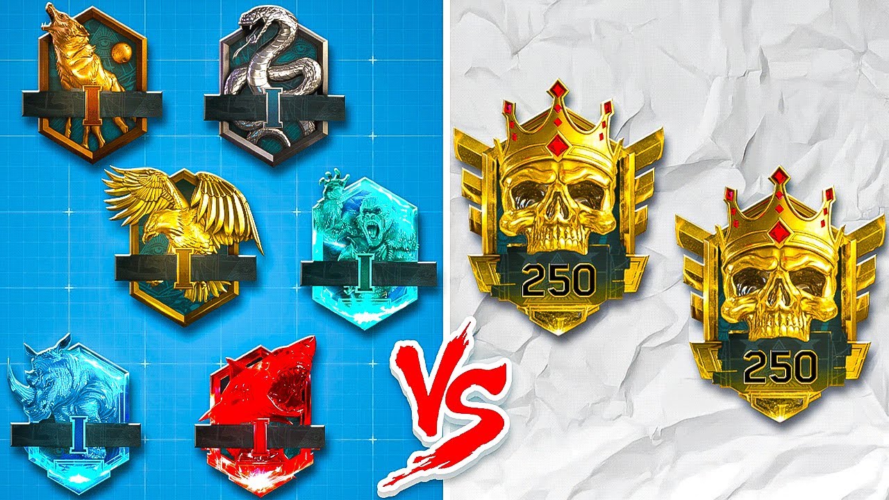 1 of Every Rank vs TWO Top 250s – Who Wins!? - YouTube