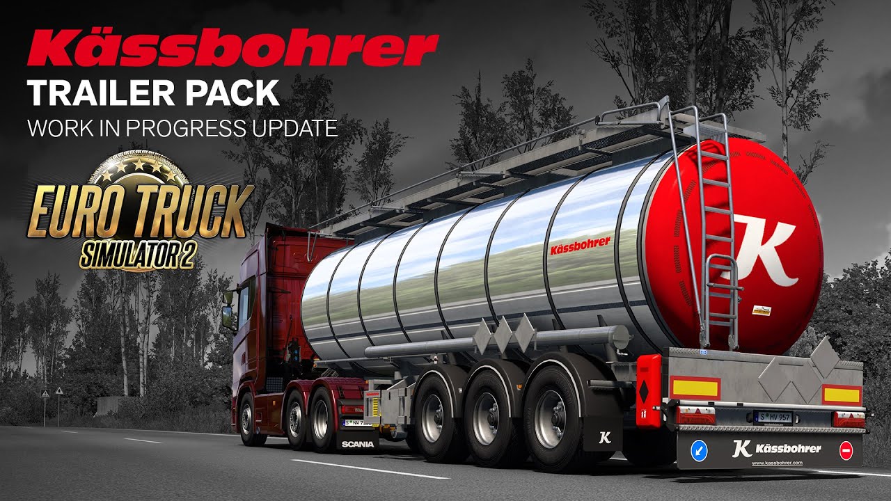 Euro Truck Simulator 2 SCS Software News Kässbohrer Trailer Pack Work in Progress Update is ...