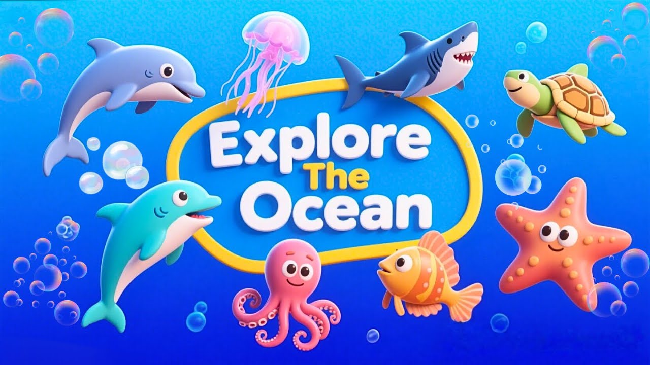 Explore the Ocean with Sea Animals | Sing and Learn Marine Life! - YouTube