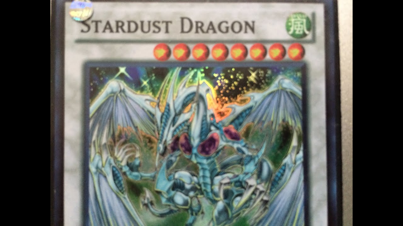 Yu-Gi-Oh Card Explanation (Stardust Dragon) - YouTube