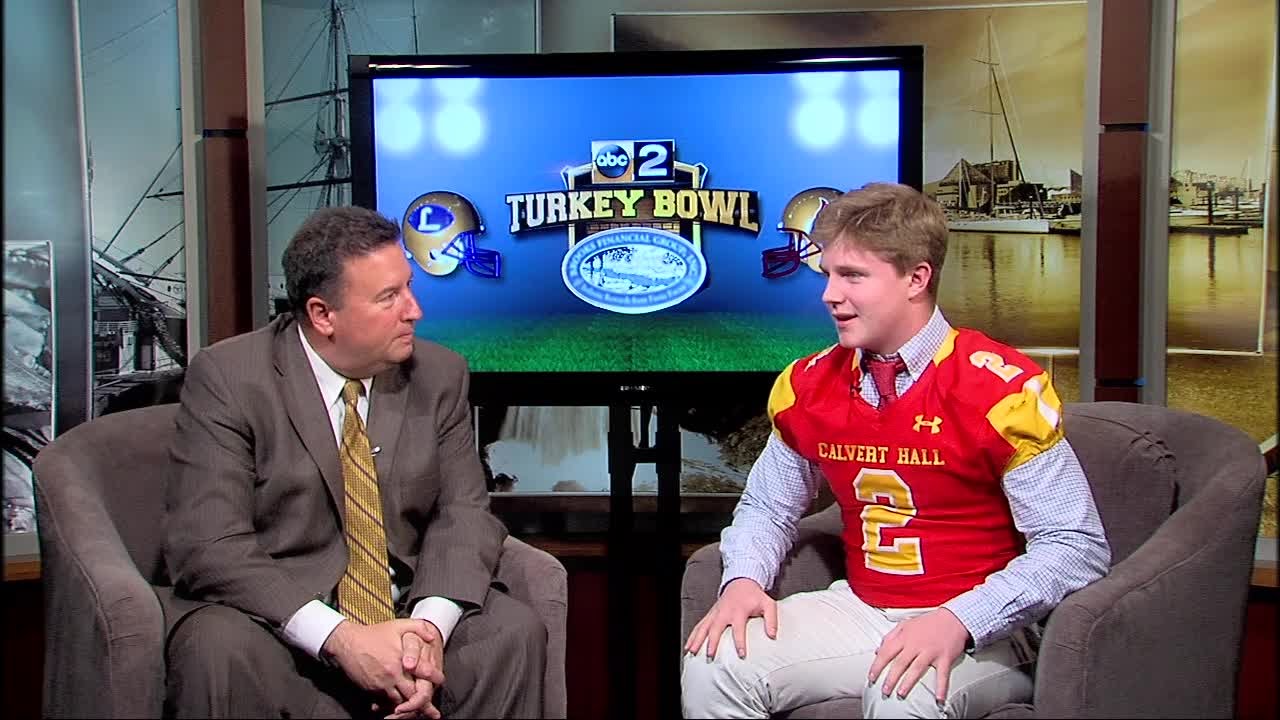 Meet Calvert Hall senior defensive back Brendan Webster - YouTube