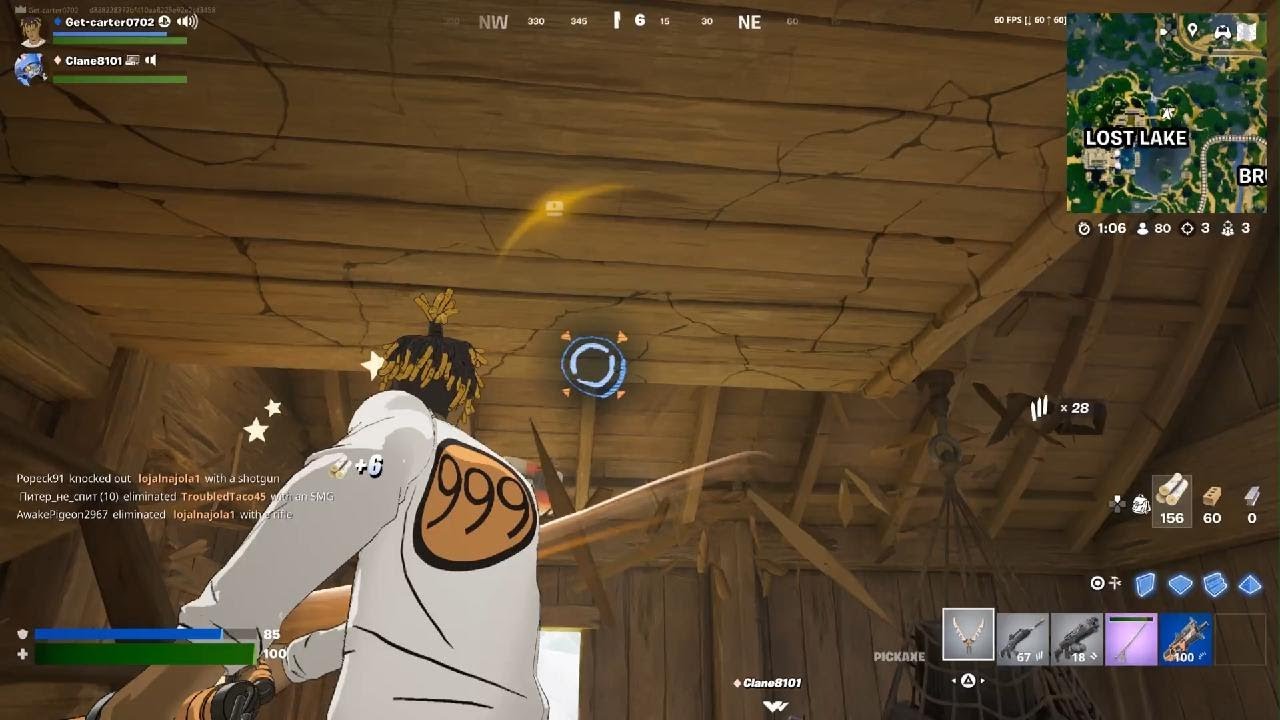 Fortnite sponge gun game 74 kills - YouTube