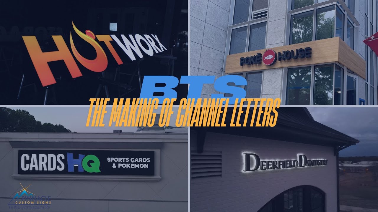 How Channel Letters Are Made – Behind the Scenes of Custom Sign ...