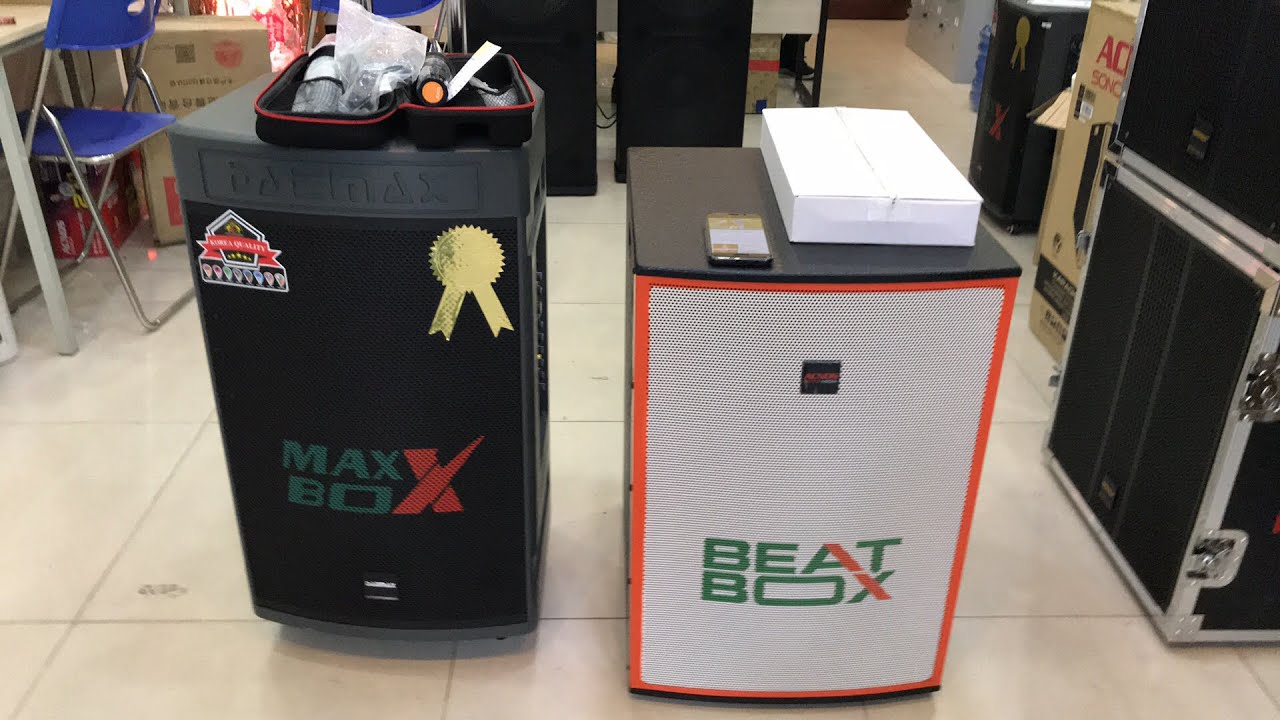 So sánh loa kéo Deamax Ds 15-02 với kb41, có phải là 2 anh em! - YouTube