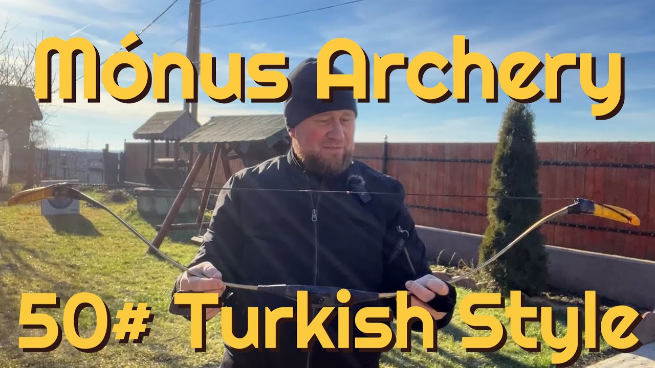 50# Turkish Style Bow, Mónus Archery, "Zrínyi" Török típusú Íj @Mussai ...