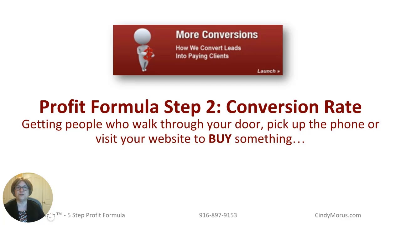 An Introduction to the 5 Step Profit Formula - YouTube