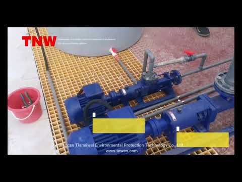 Screw press - suitable for sludge dewatering and wastewater treatment - TNW EPT