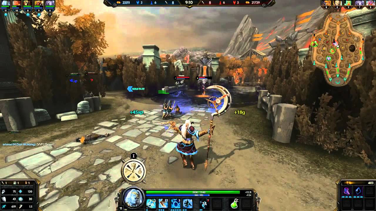 Smite conquest || Chronos Mid || Build and guide || "Controlo el tiempo ...