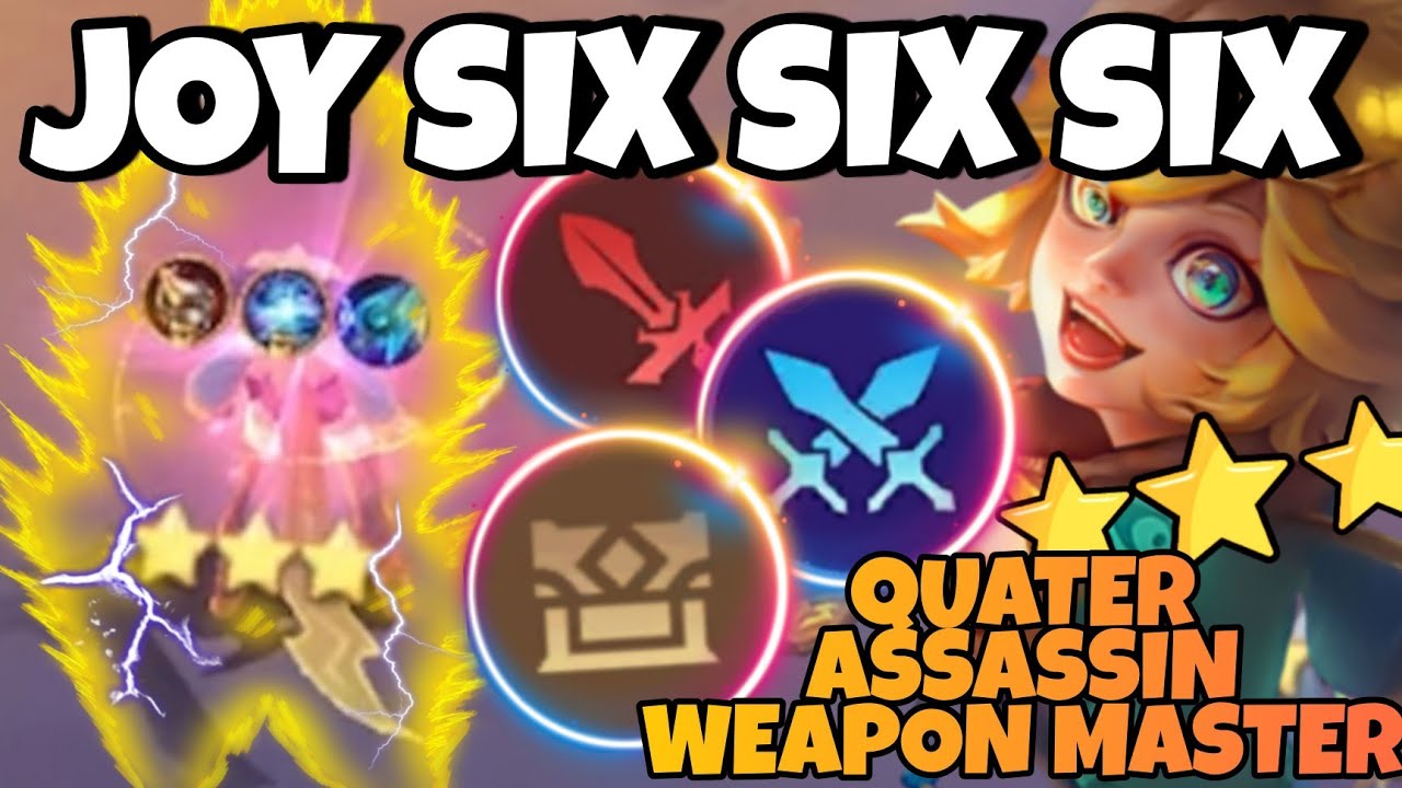 3 STAR JOY TRIPLE SIX COMBO !! COMBO 666 QUATERMASTER MAGIC CHESS - YouTube