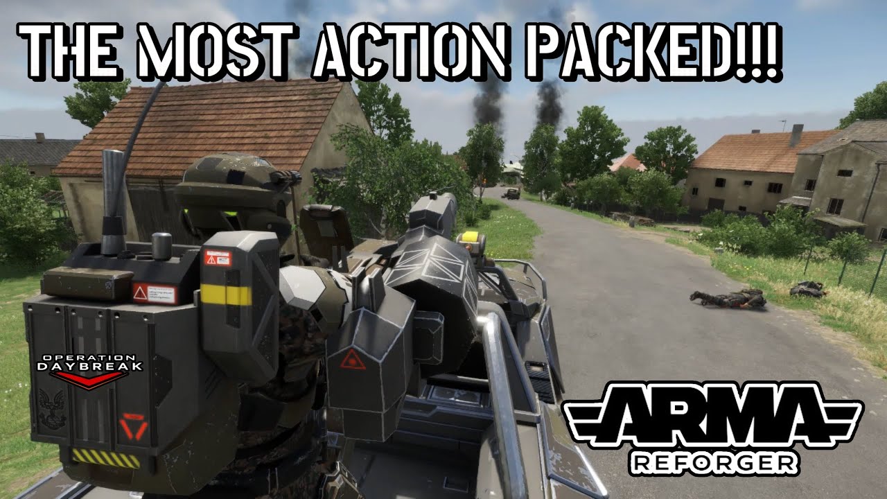 THE MOST ACTION PACK!!! | ARMA REFORGER - YouTube