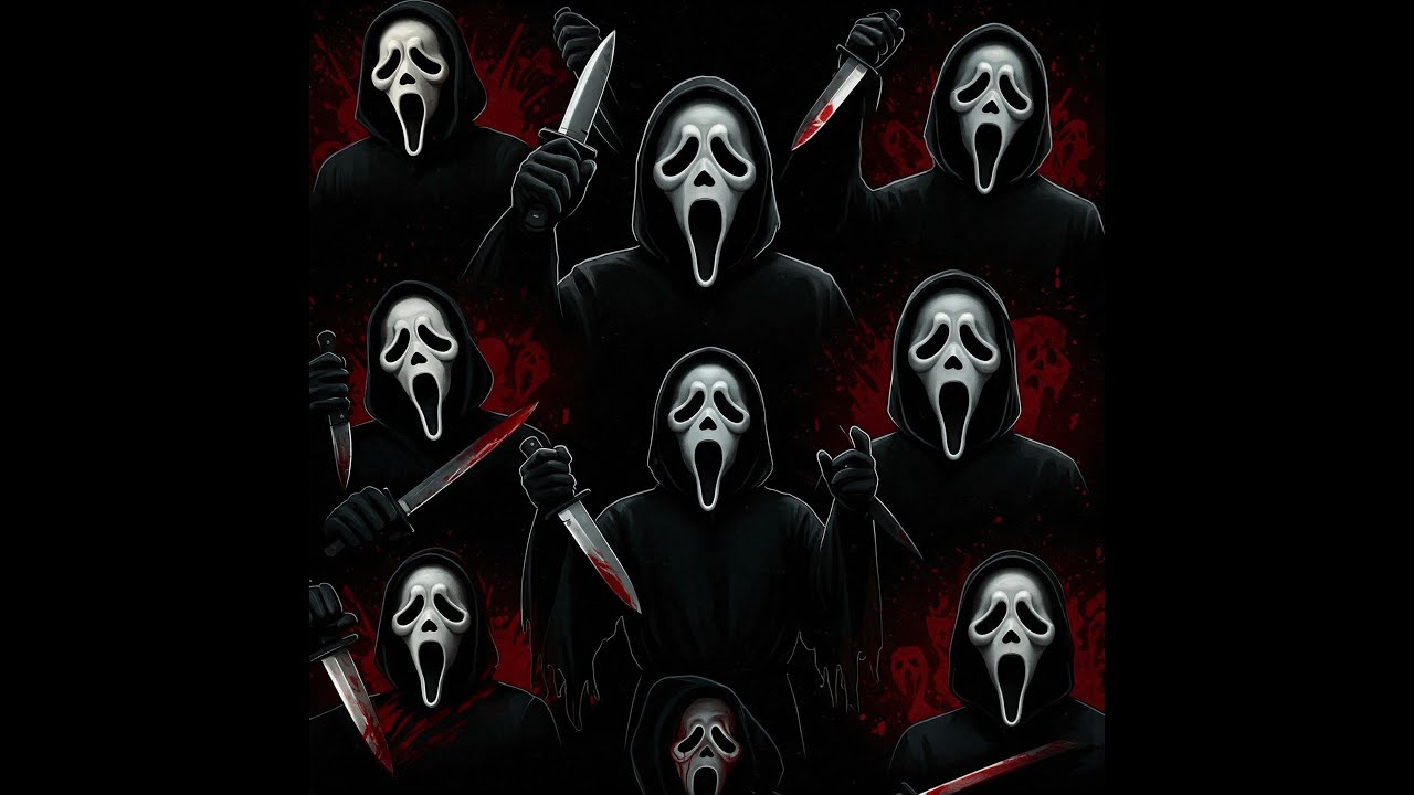 All Ghostface Action Figure Mego to Neca in the Bathroom - YouTube