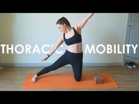 Thoracic mobility yoga | 20 minute session to improve T-spine mobility ...