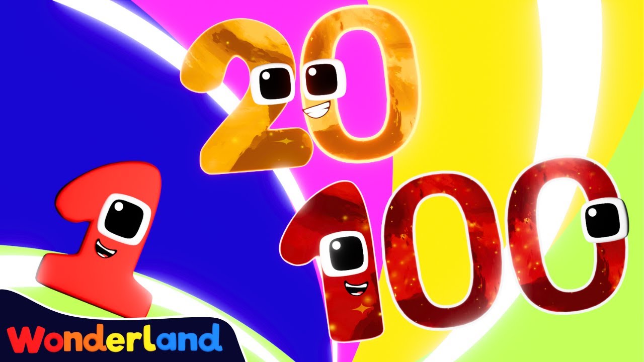 Wonderland: 1 to 100 Fun Counting | Learn to count - YouTube