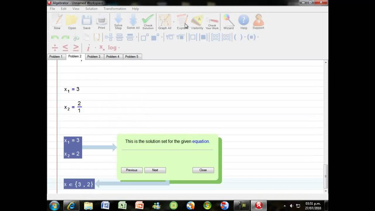 algebrator 2015 software de matematicas tutorial y descarga - YouTube