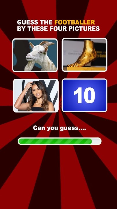Guess the footballer by the Four pictures #thegrandquiz #guesstheplayer ...