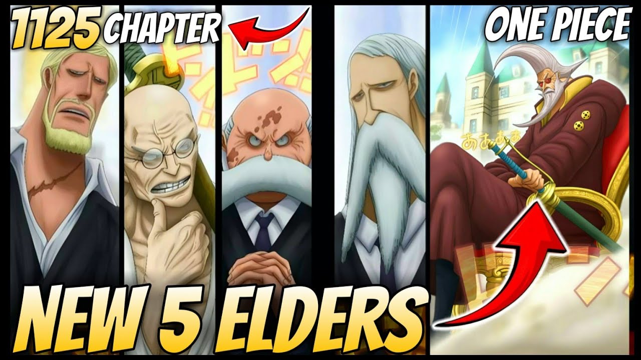 NEW ELDERS || ONE PIECE CHAPTER 1125 EXPLAINED || SATURN IS DEAD IN ONE ...