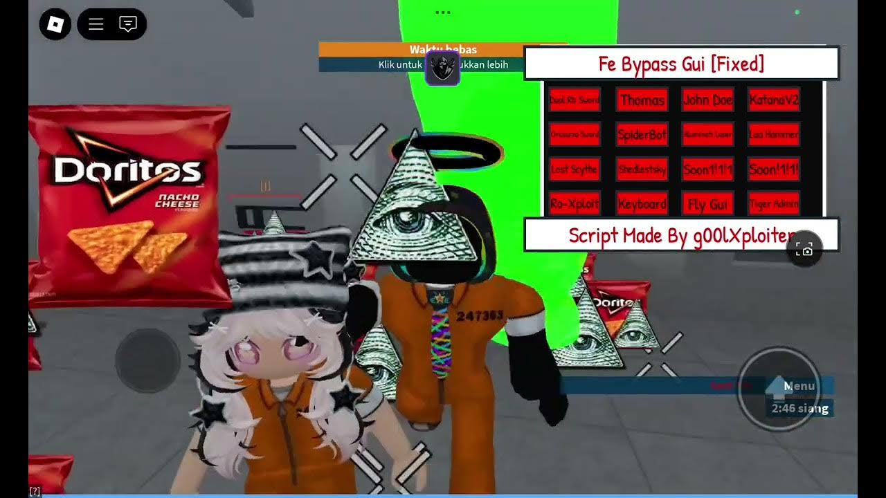 Roblox Fe Bypass Gui Prisonlife script![link Tutorial in youtube] - YouTube