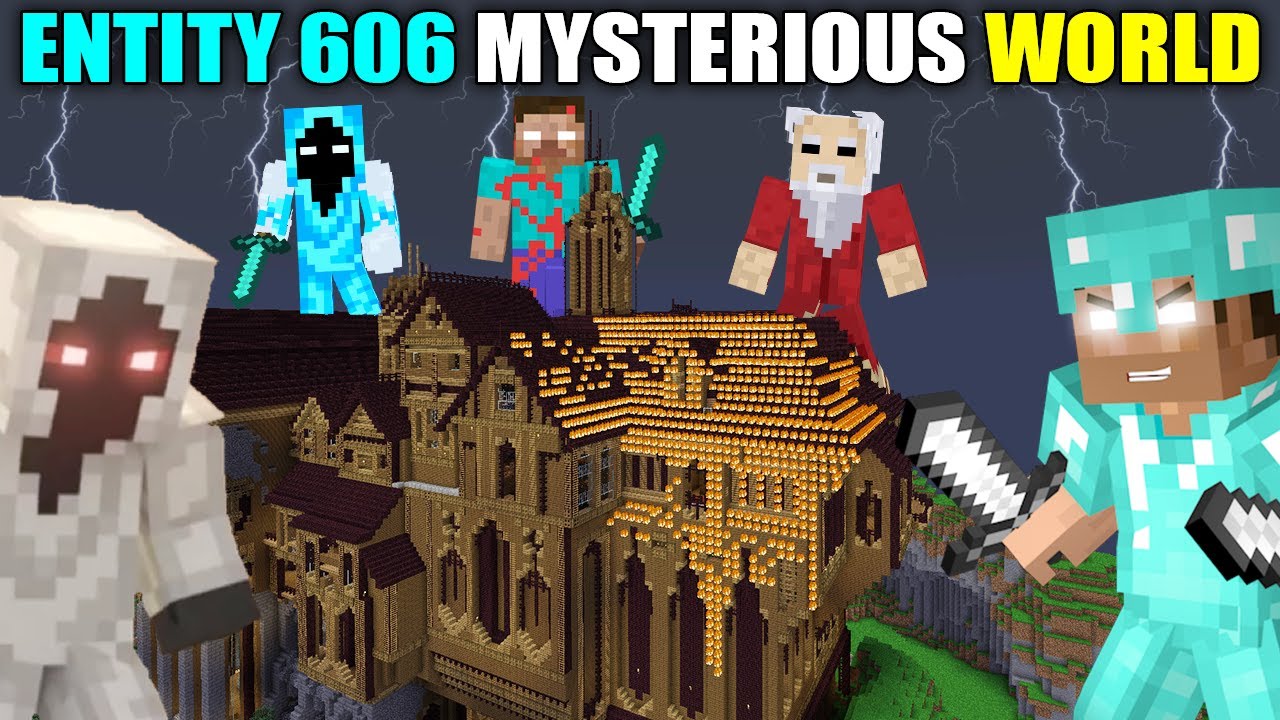 WE REACHED MOST SCARY WORLD OF ENTITY 606 😱 HEROBRINE FOUND A SECRET ...
