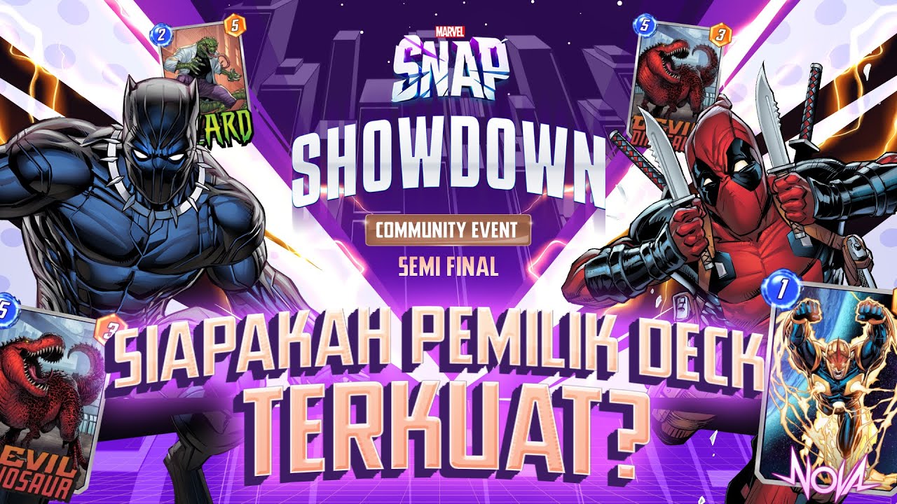 MARVEL SNAP SHOWDOWN - SEMIFINAL - YouTube